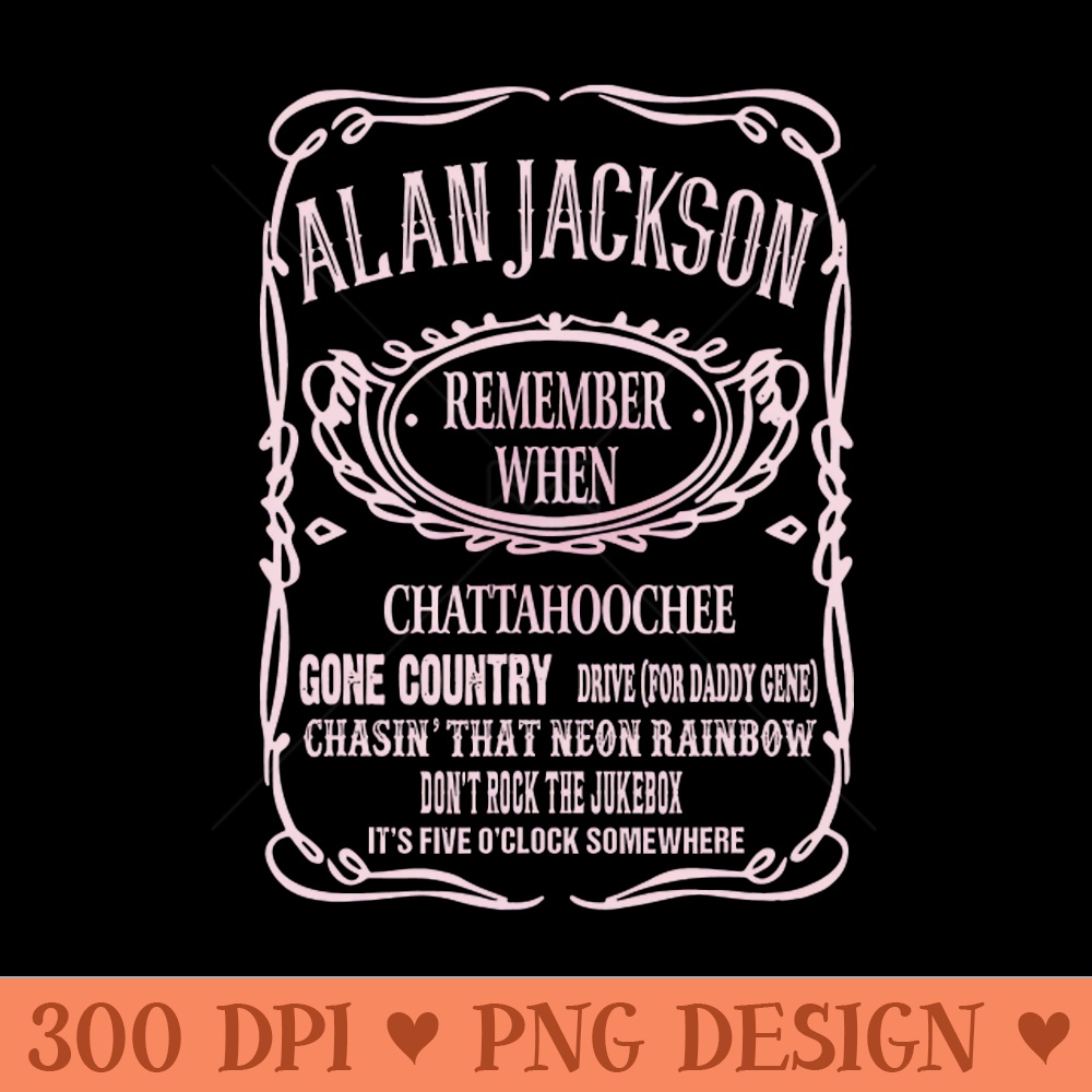 Alan Jackson Best Of Design - High Resolution PNG Download | Inspire Uplift