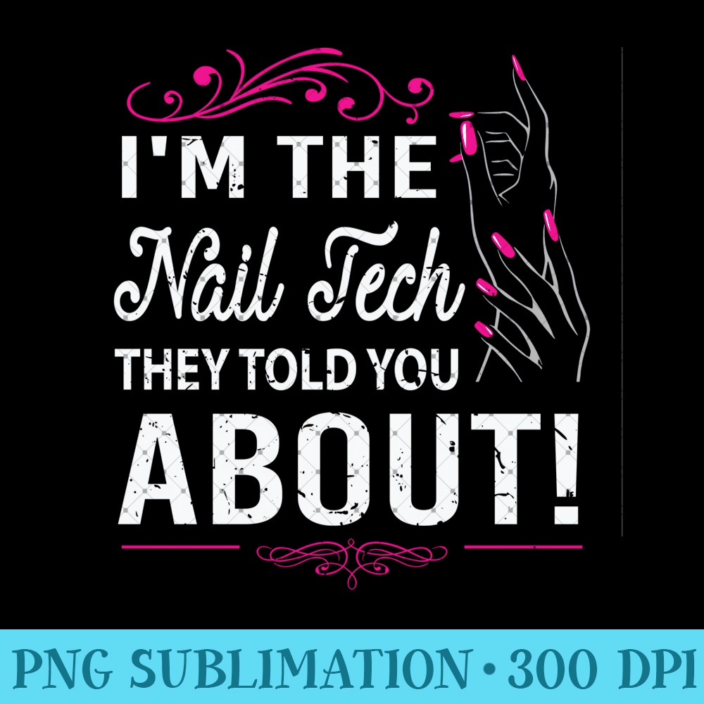 Nail Tech Manicurists - PNG design assets | Inspire Uplift