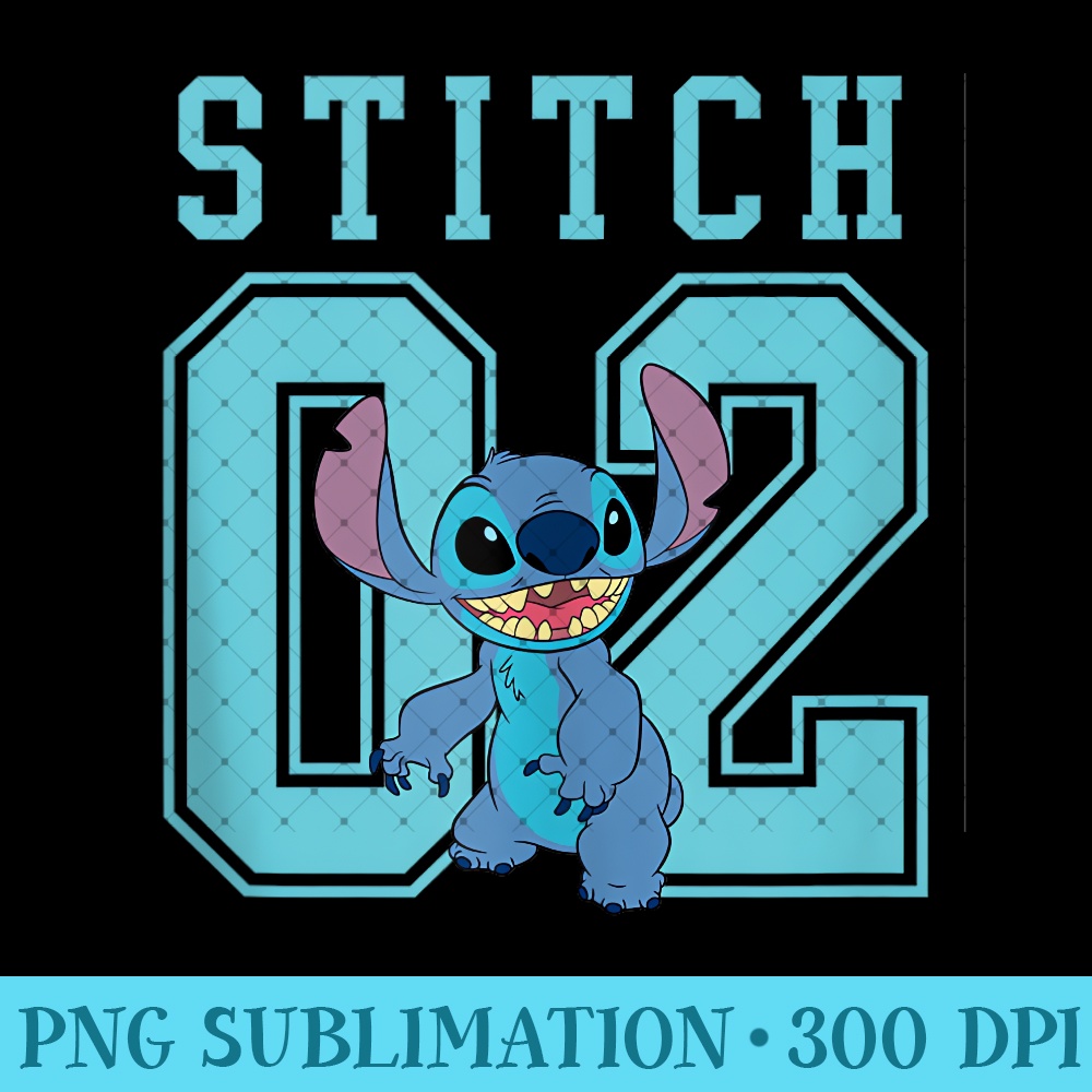 Disney Lilo and Stitch 02 Collegiate - Modern PNG designs | Inspire Uplift