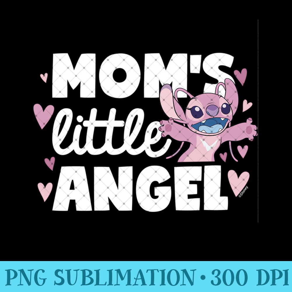 Lilo & Stitch - Mom's Little Angel - High Quality PNG Files | Inspire ...