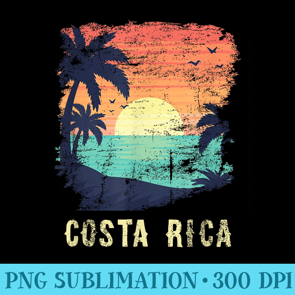 Vintage Costa Rica Tshirt Retro 70s 80s Graphic s - Printabl | Inspire ...
