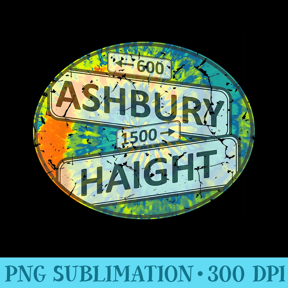 60s 70s Retro Flower Power Haight Ashbury Street Signs - Pri | Inspire ...