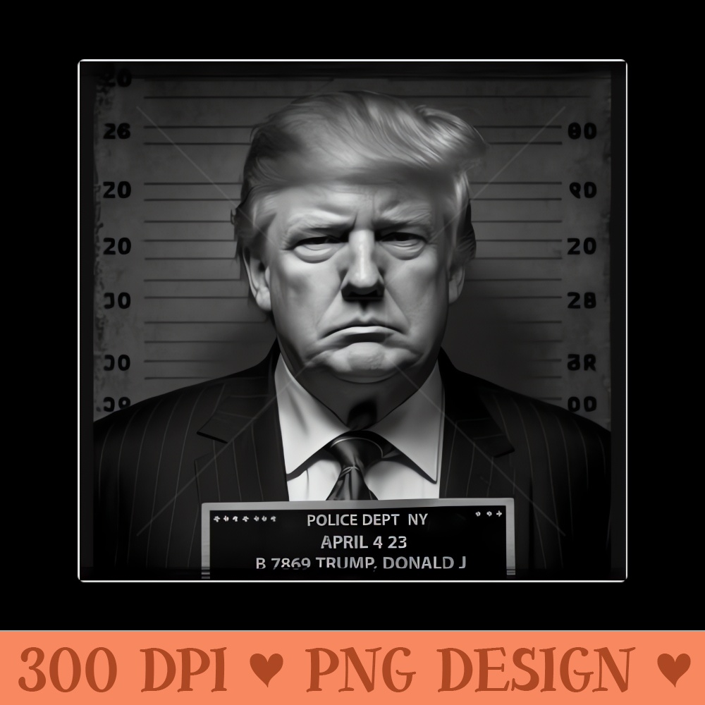 Trump Mugshot - PNG Clipart Download | Inspire Uplift