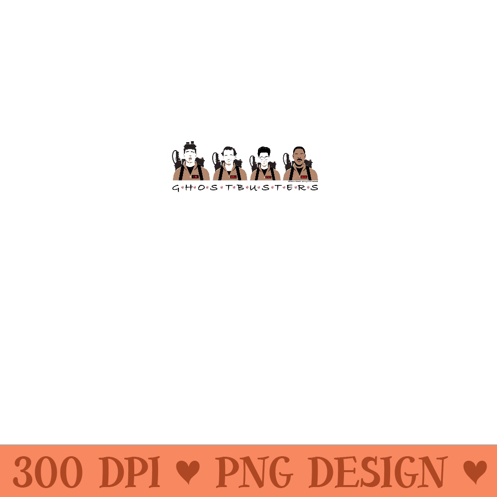 Ghostbusters Group Shot Lineup Poster - Ready To Print PNG D | Inspire ...