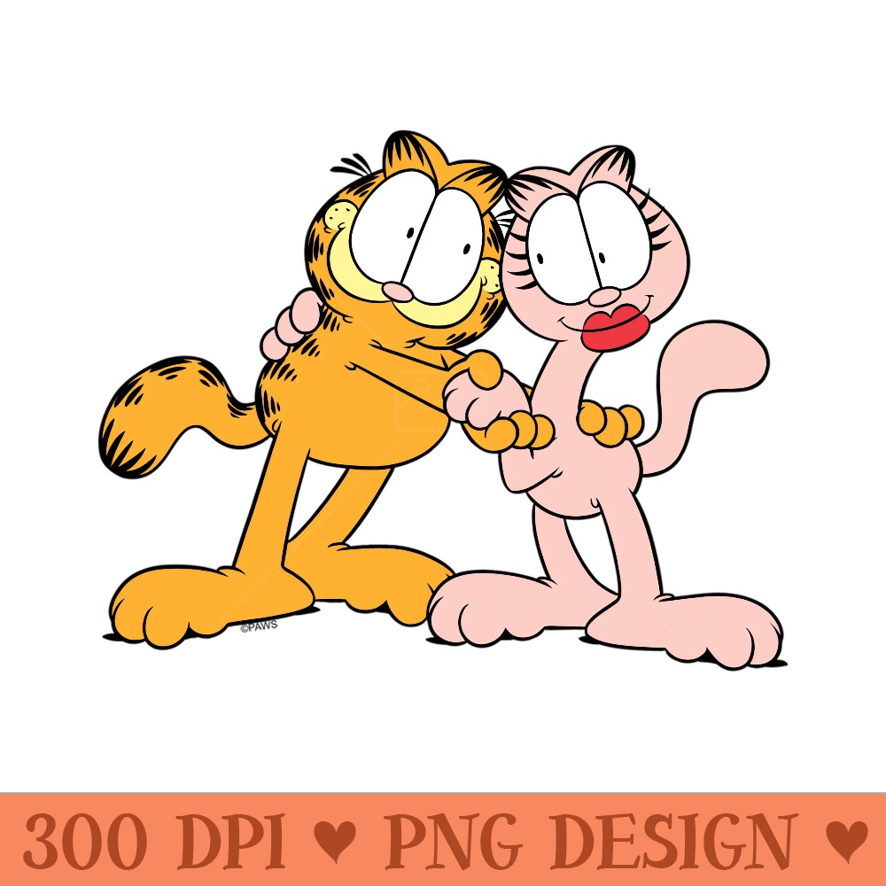 Garfield Arlene Garfield - Trendy PNG Designs | Inspire Uplift