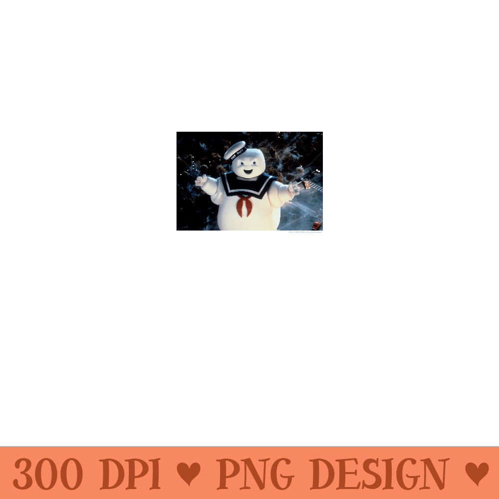 Ghostbusters Stay Puft Photo Sweatshirt - Printable PNG Imag - Inspire ...