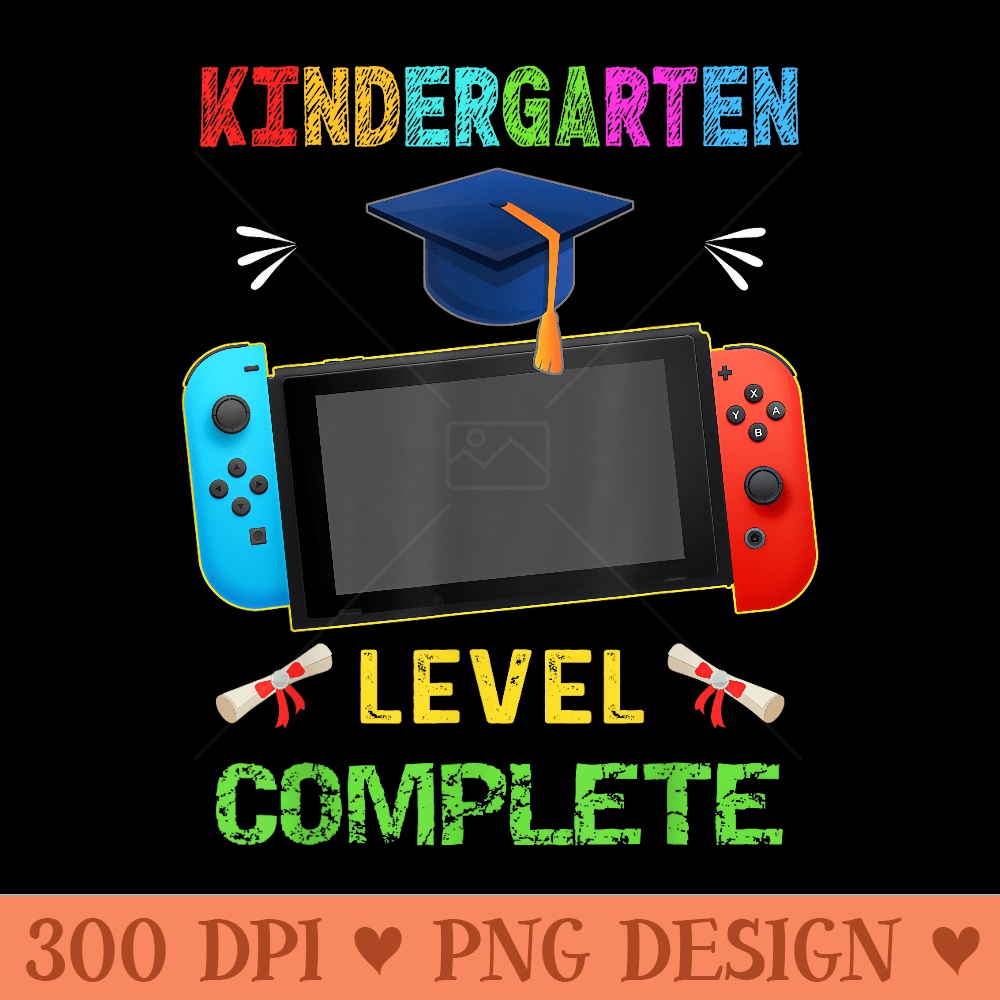 Kindergarten Level Complete Graduation class 2024 gamer - Ve | Inspire ...