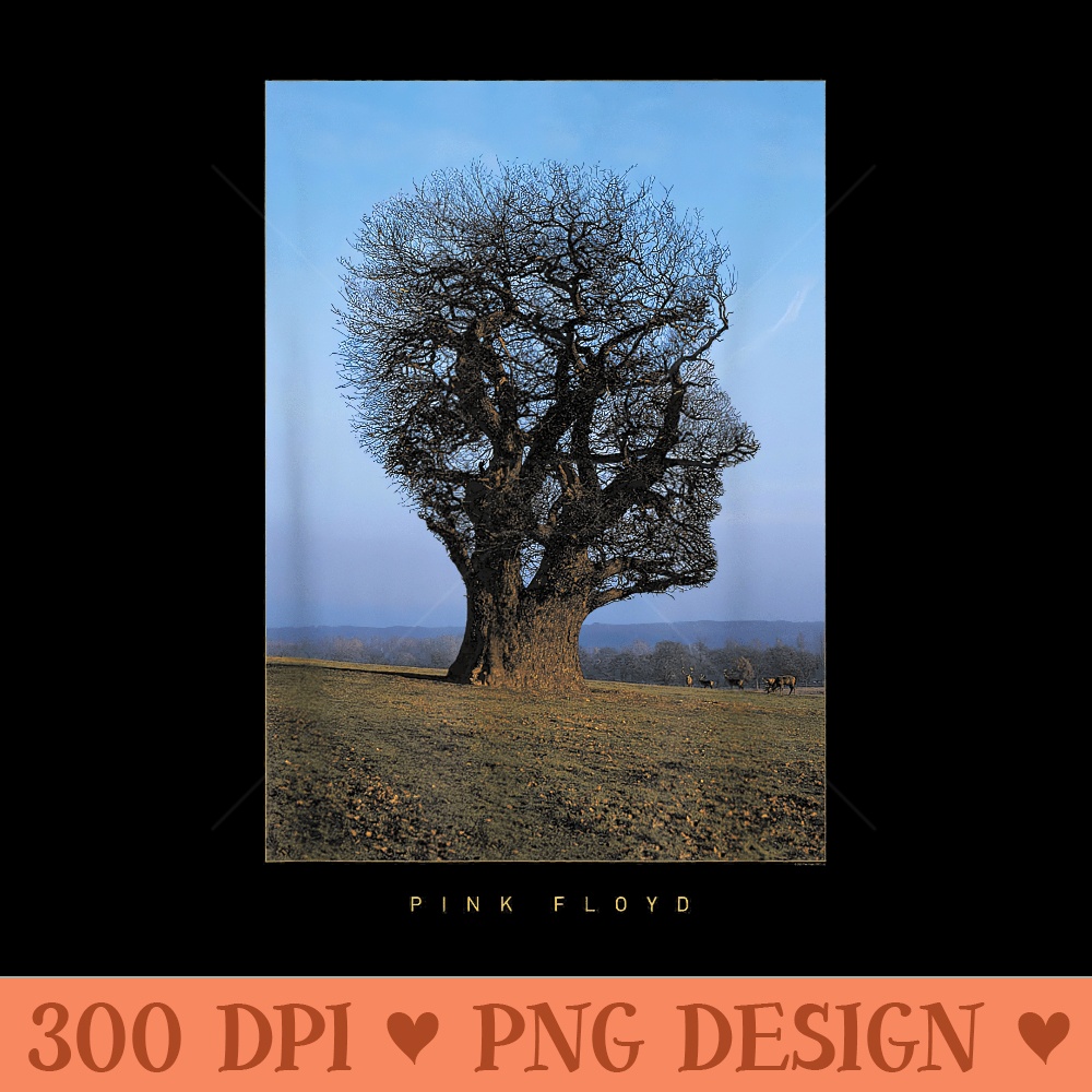 Pink Floyd Tree Head - PNG design assets | Inspire Uplift