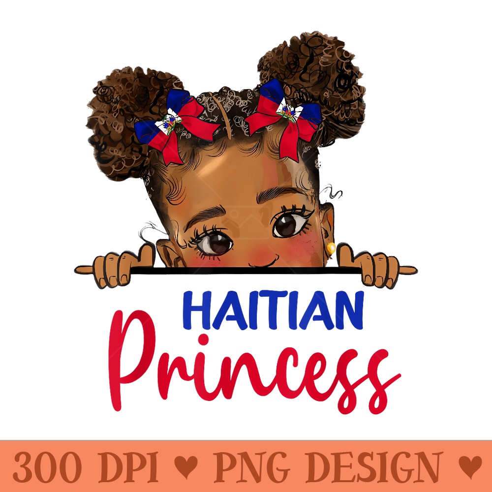 Melanin Haitian Princess Haiti Flag Black Girls - PNG downlo | Inspire ...