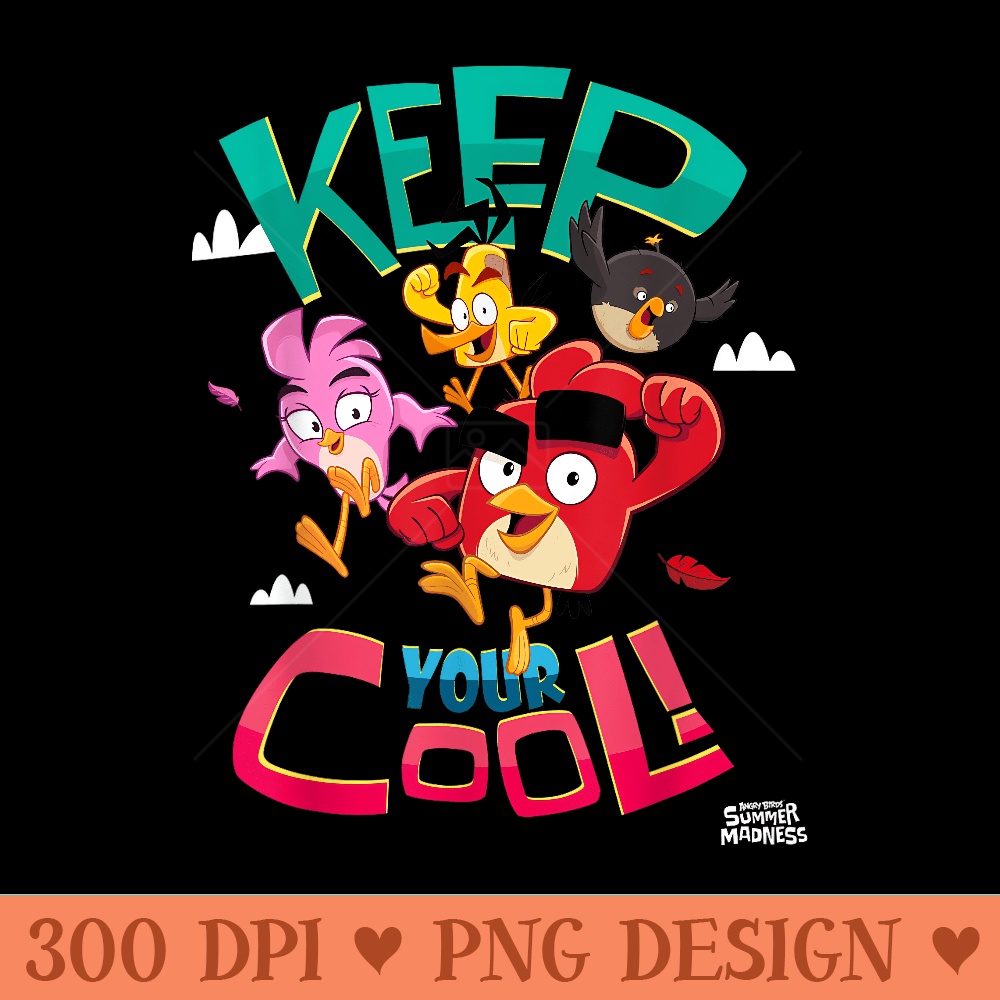 Angry Birds Summer Madness Keep Your Cool - PNG download wit | Inspire ...