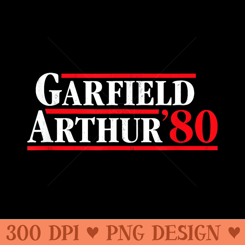 James Garfield 1880 Retro Presidential Campaign - PNG Clipar - Inspire ...
