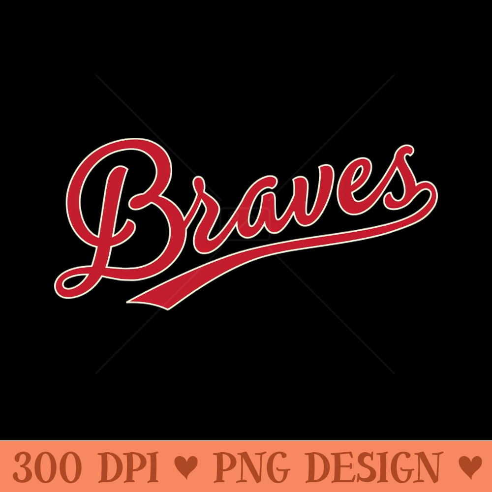 Atlanta Braves 4 by Buck Originals - High Resolution PNG ima | Inspire ...