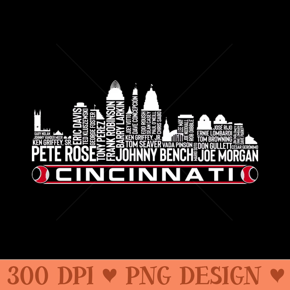 Cincinnati Baseball Team All Time Legends, Cincinnati City S | Inspire ...