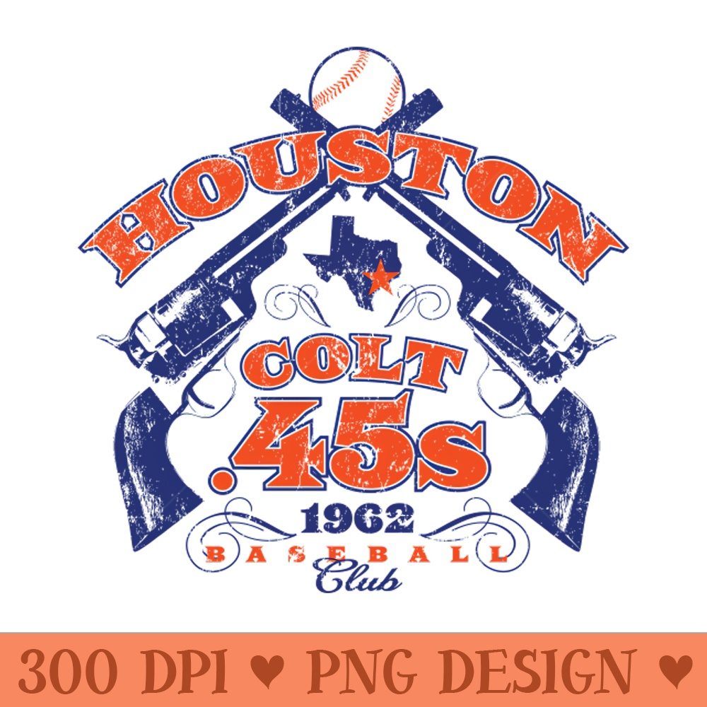 Houston Colt 45s - Transparent PNG download | Inspire Uplift