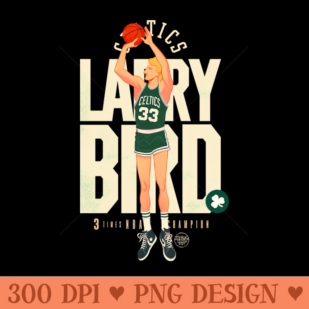 Larry Bird - High Resolution PNG download | Inspire Uplift