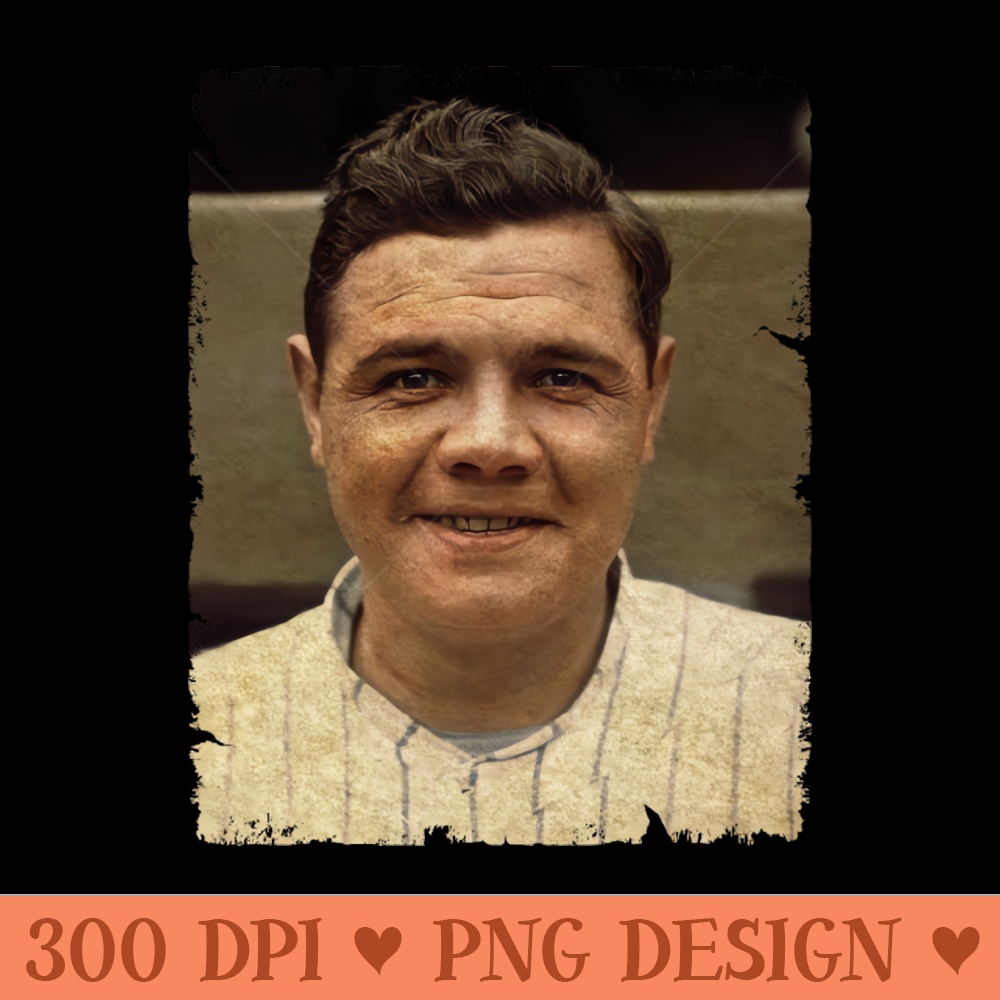 Babe Ruth in New York Yankees - PNG Graphics | Inspire Uplift
