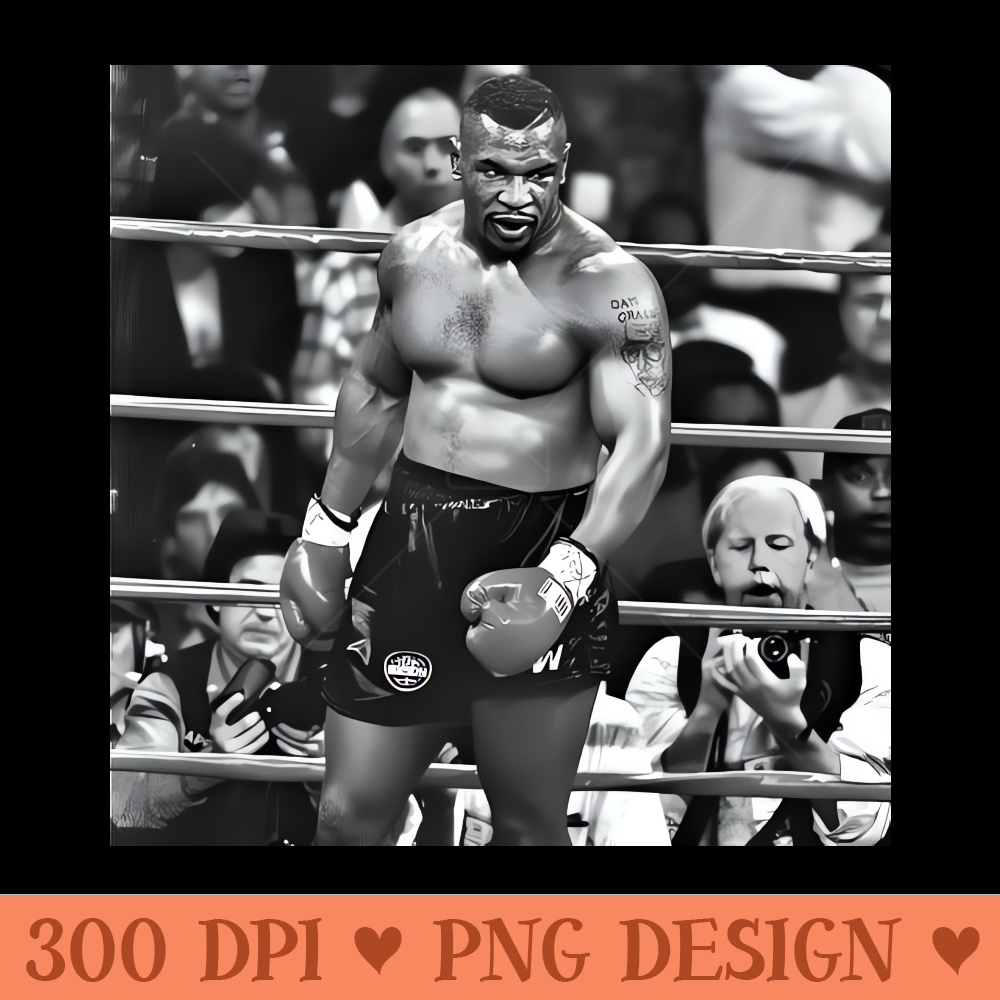 The Legend Iron Mike Tyson - Transparent PNG download - Inspire Uplift