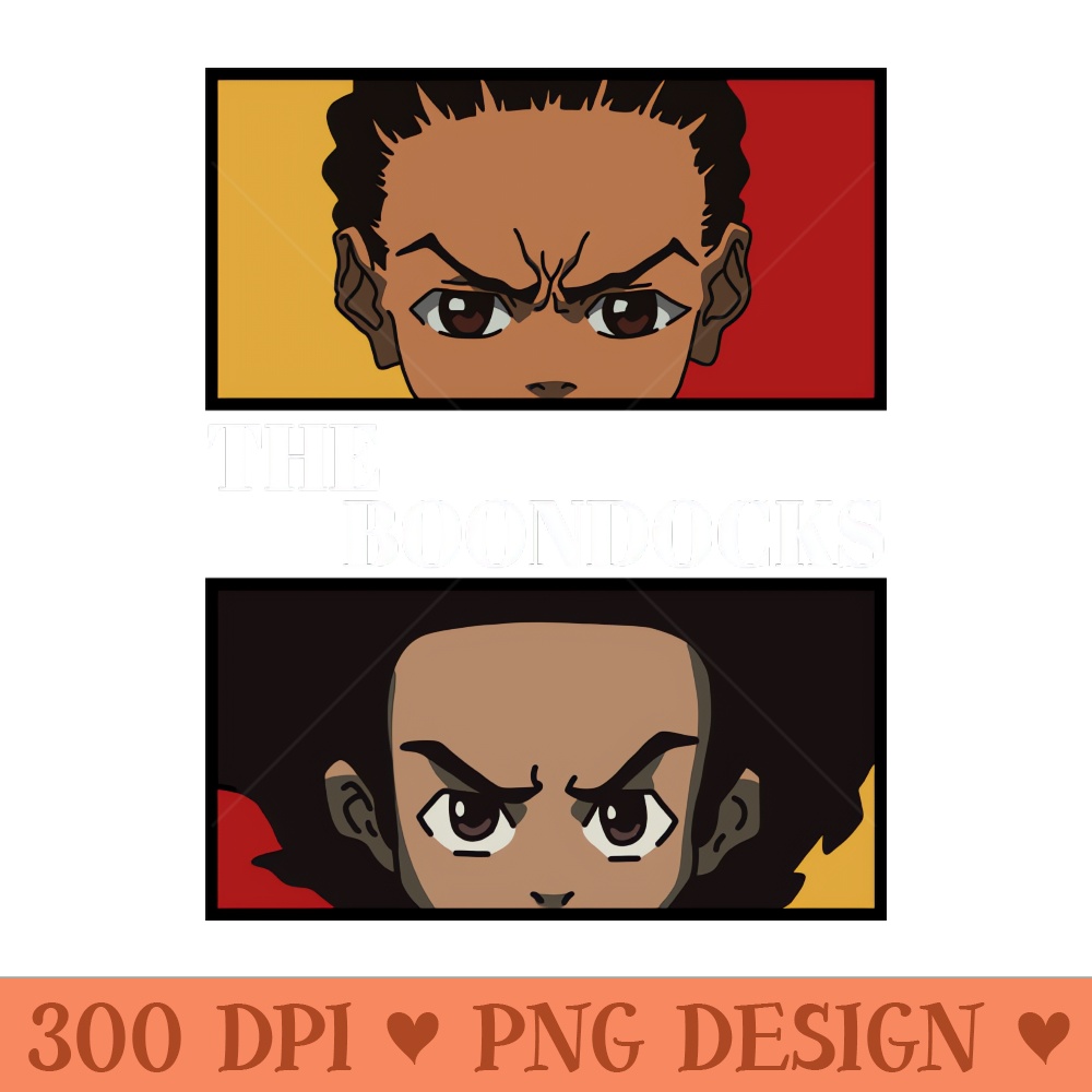 The Boondocks - PNG download with transparent background | Inspire Uplift