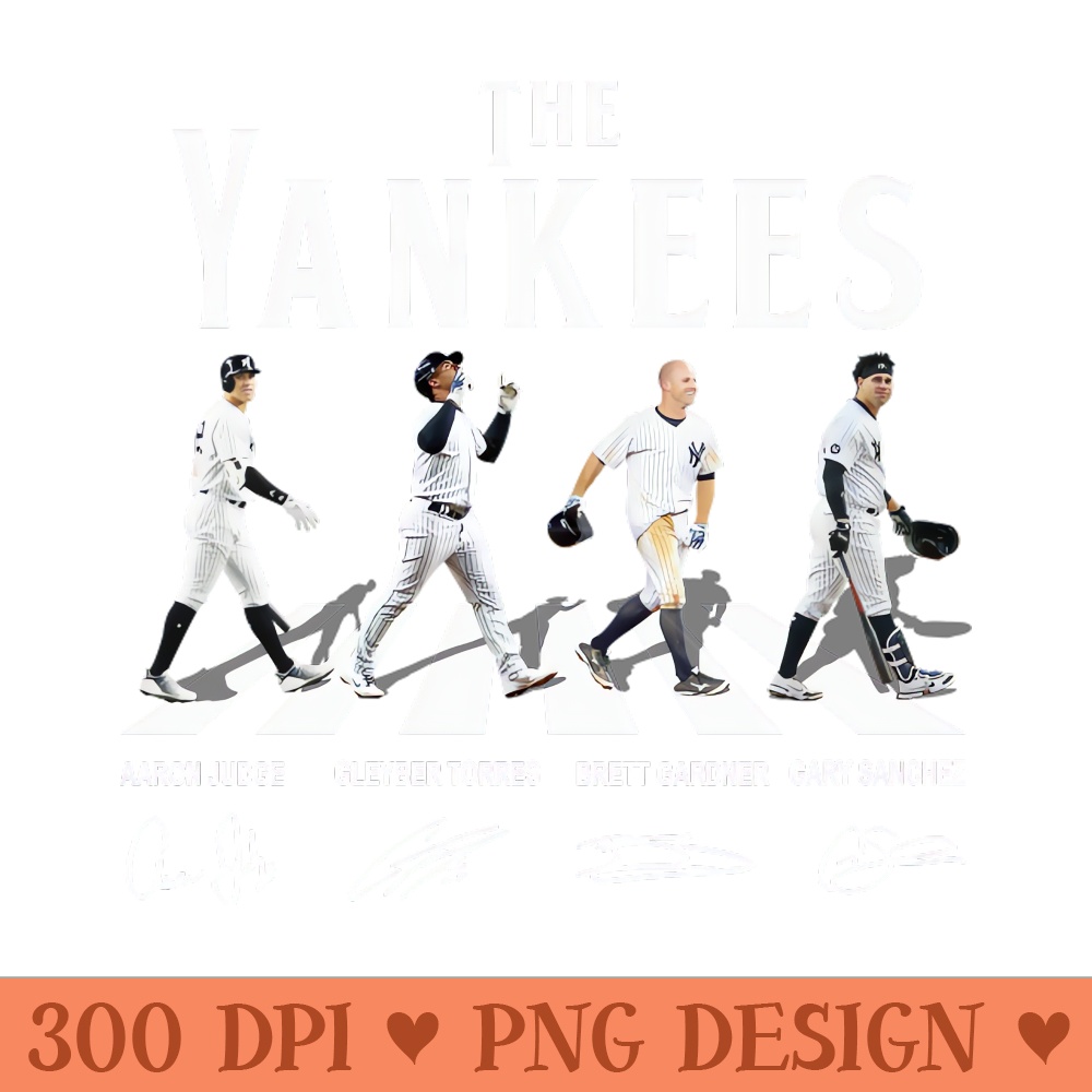 The Yankees - Modern PNG designs | Inspire Uplift