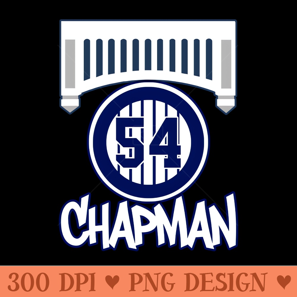 Yankees Chapman - Transparent PNG Clipart | Inspire Uplift
