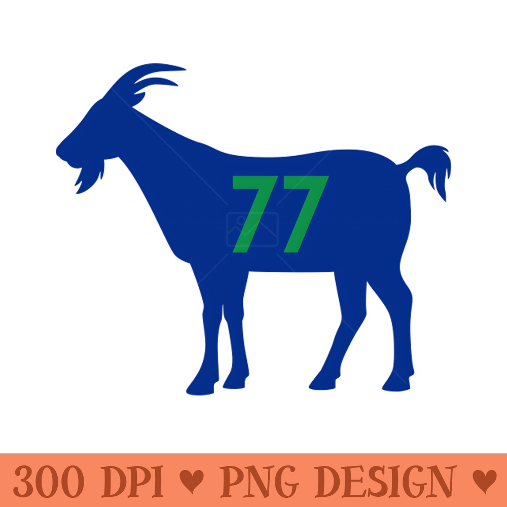 DAL GOAT 77 Kelly - Trendy PNG Designs | Inspire Uplift