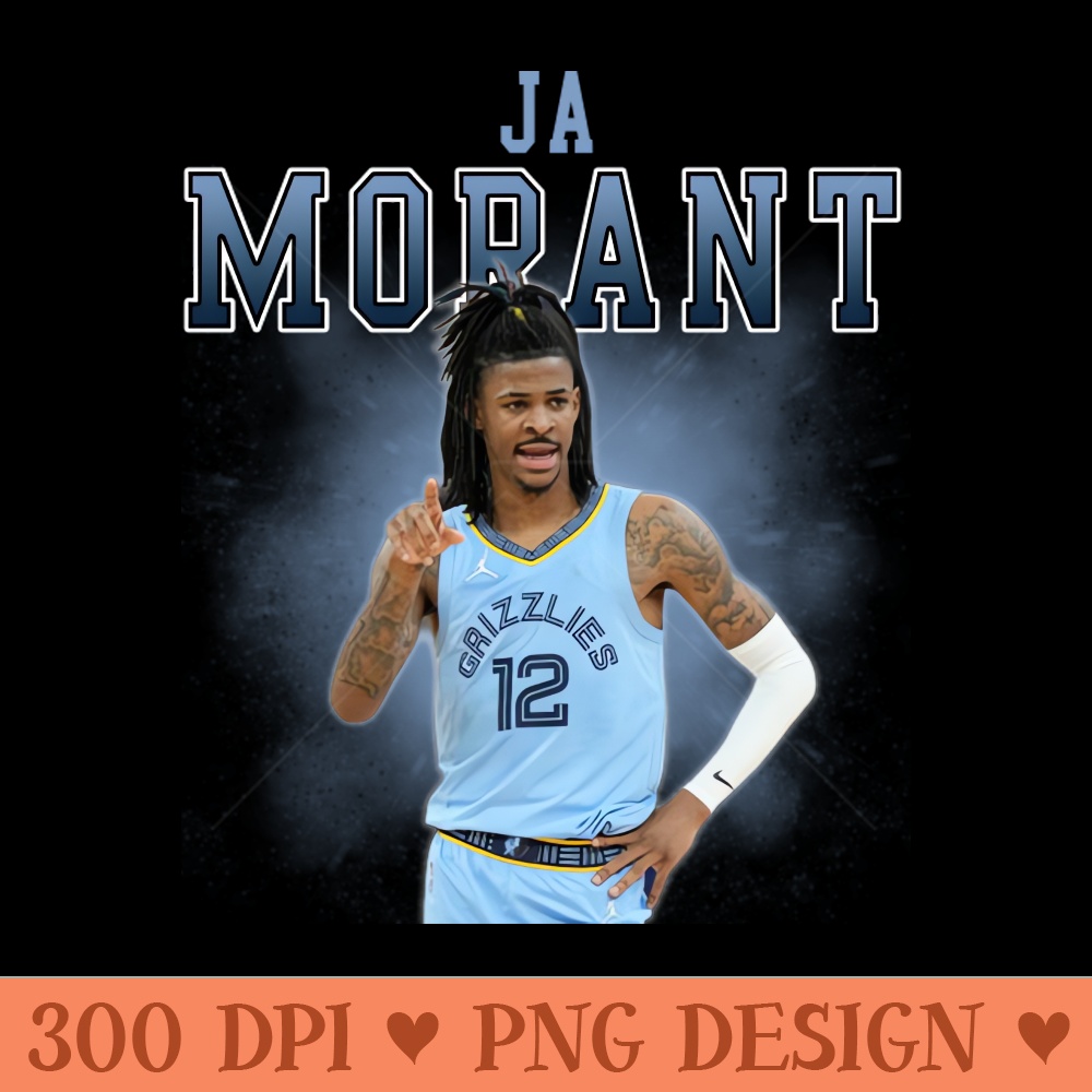 Ja Morant - PNG download with transparent background | Inspire Uplift