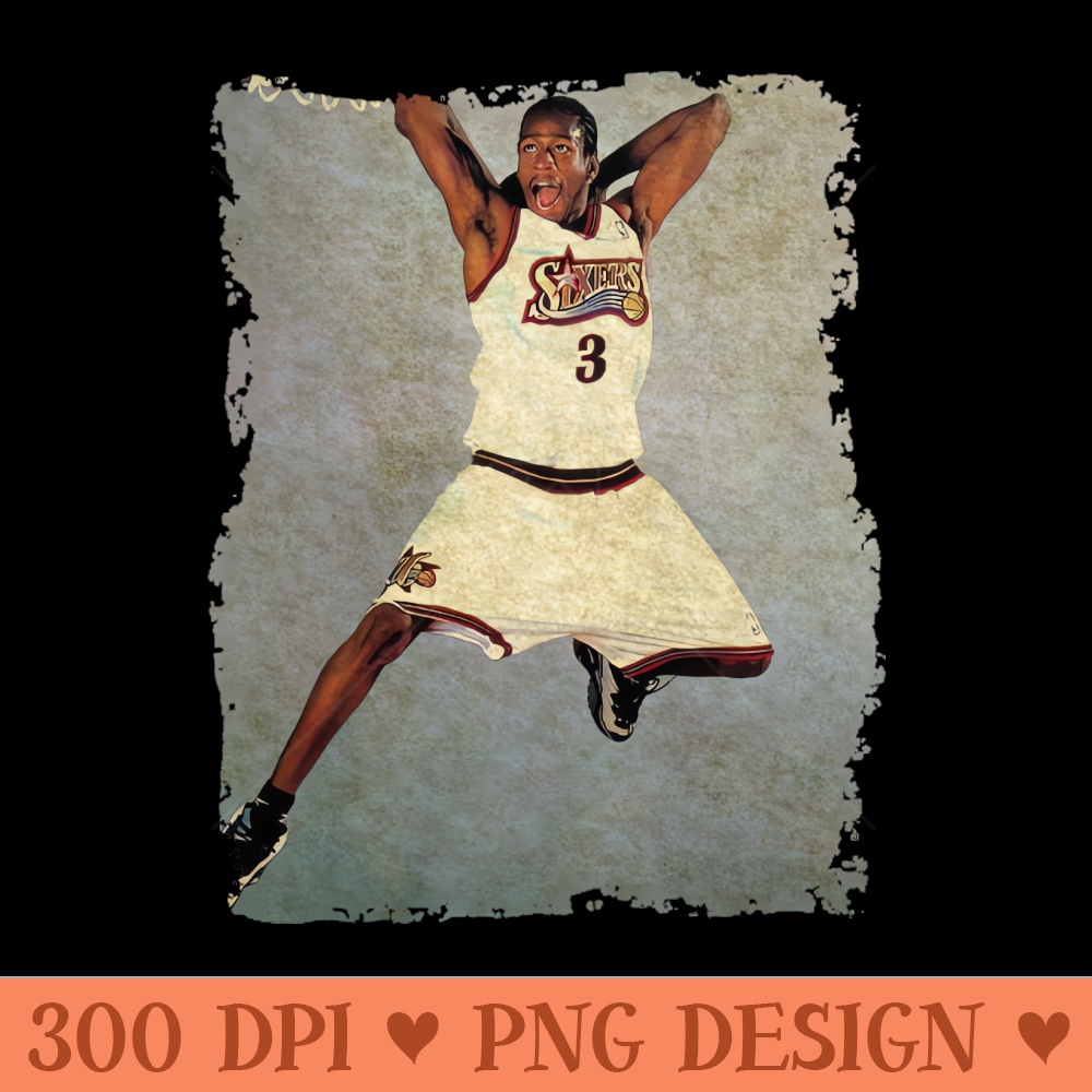 Allen Iverson, - Trendy PNG Designs | Inspire Uplift