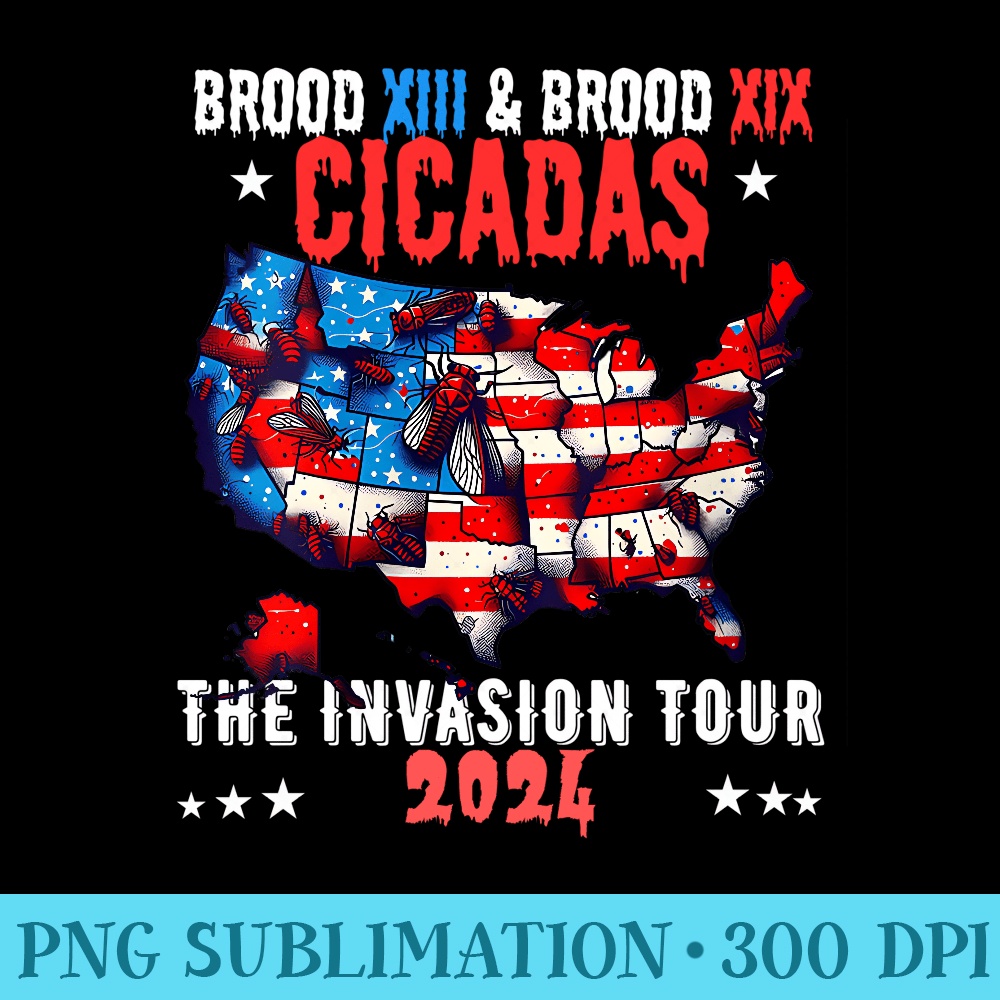 Cicada Tour 2024 Cicada American Map Cicadas invasion 2024 S | Inspire ...