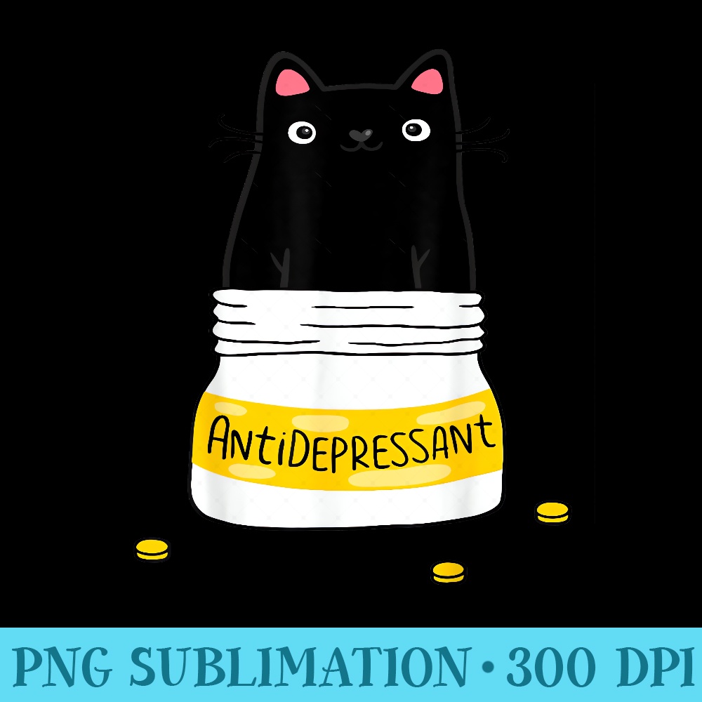 Cat Antidepressant Mental Health Kitten Doctor Pet Owner - P | Inspire ...