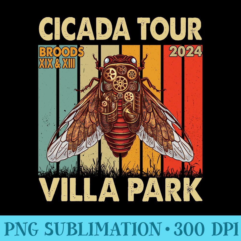 Cicada Invasion Villa Park Illinois Cicada Tour 2024 Sweatsh | Inspire ...
