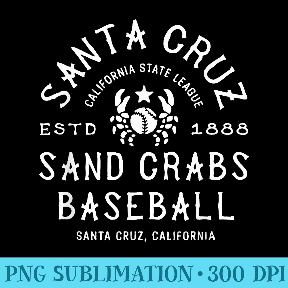 Vintage Santa Cruz California Sand Crabs Defunct Baseball - | Inspire ...