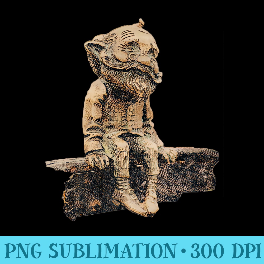 Goblincore Aesthetic Illustration With Cute Goblin Gnome Pre | Inspire ...