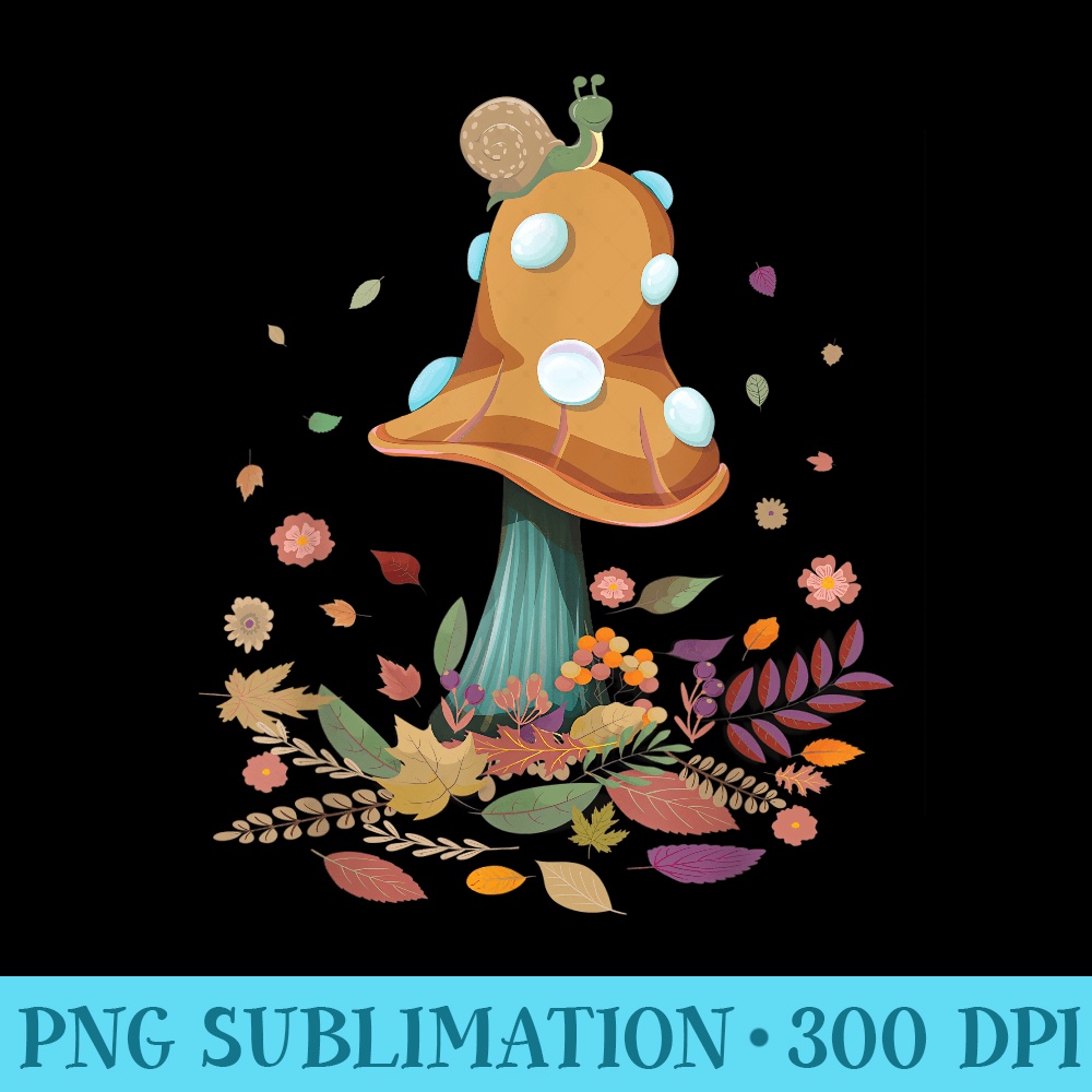 Goblincore Snail Aesthetic Academia Cottagecore Mushroom - P - Inspire ...