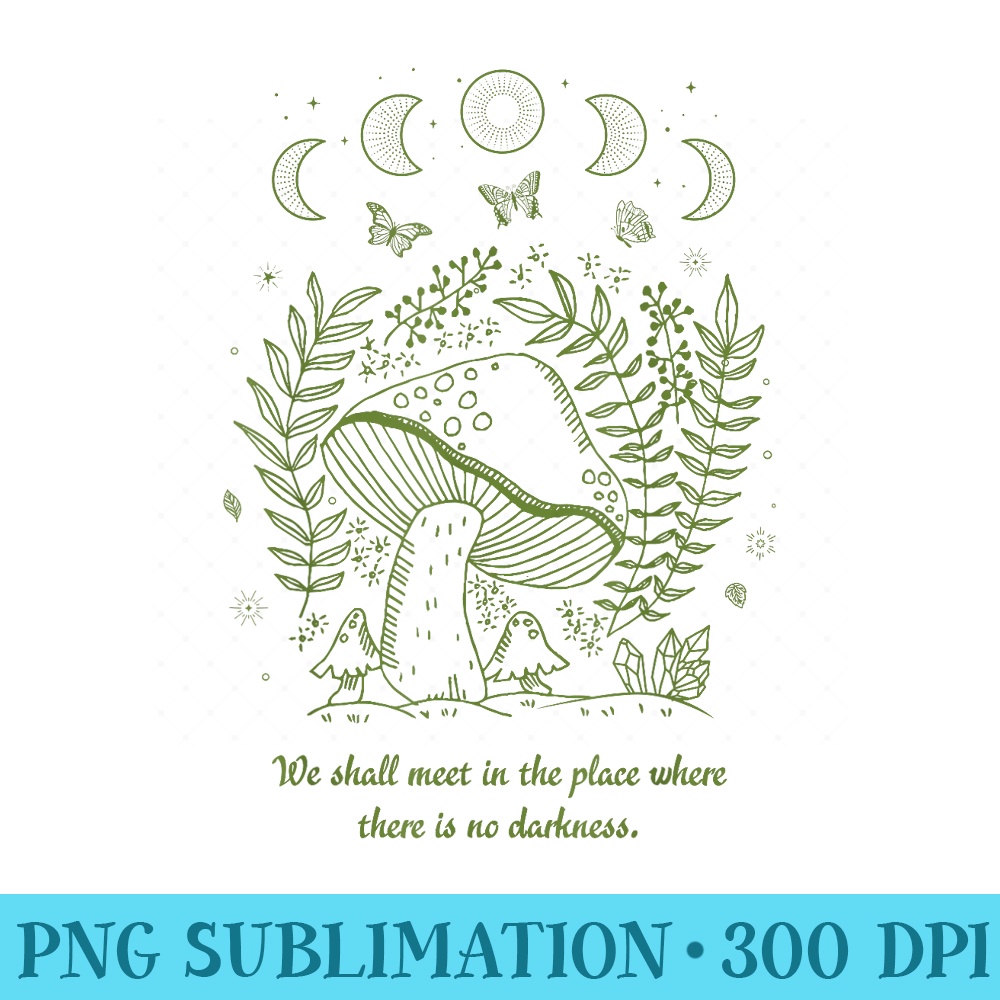 Cottagecore Mushroom Goblincore Aesthetic Dark Academia - PN | Inspire ...