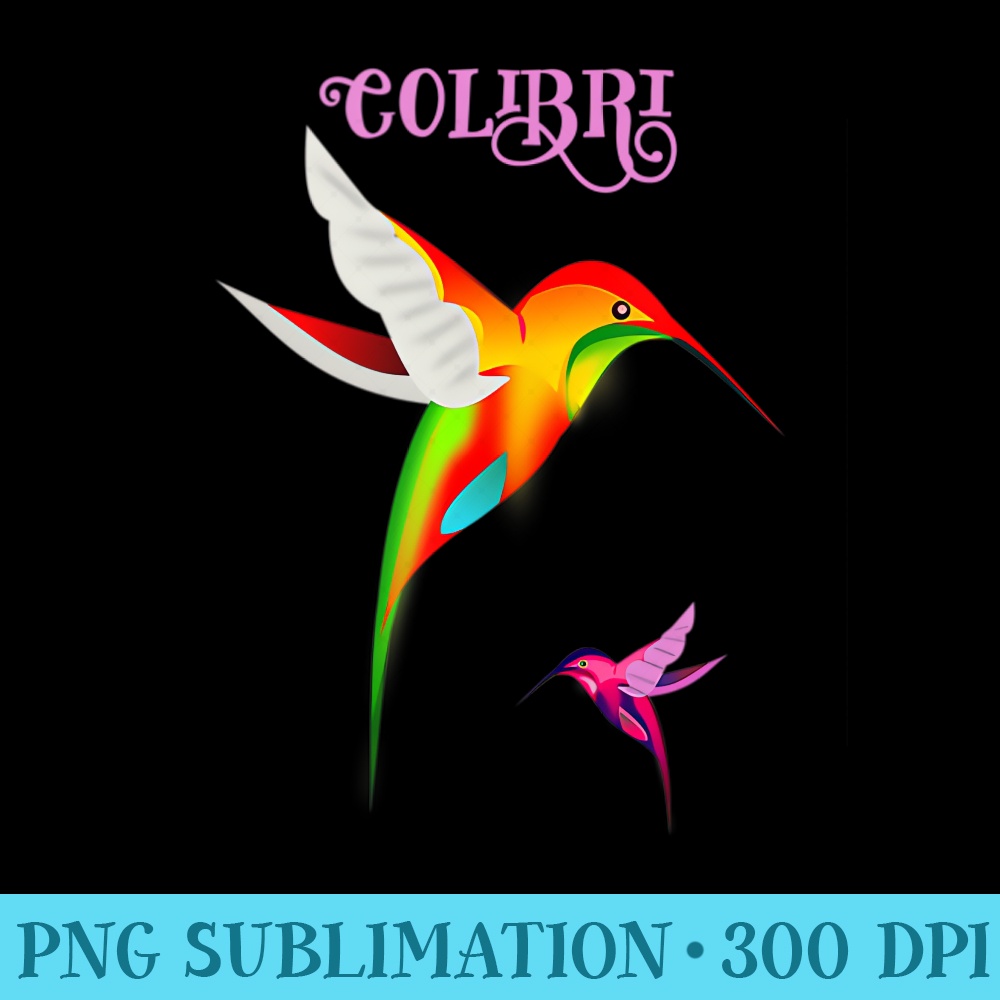 Colibri Hummingbird Garden Design - Transparent PNG Download | Inspire ...