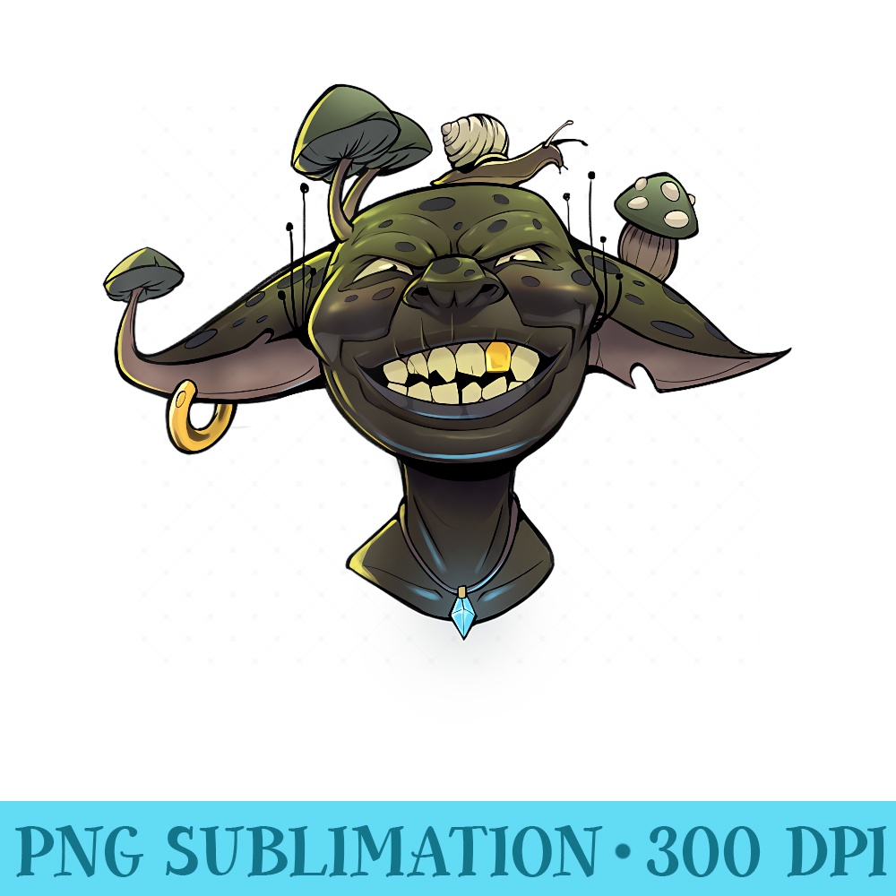 Goblin Monstrous Creature Goblincore Mushroom Snail Folklore | Inspire ...