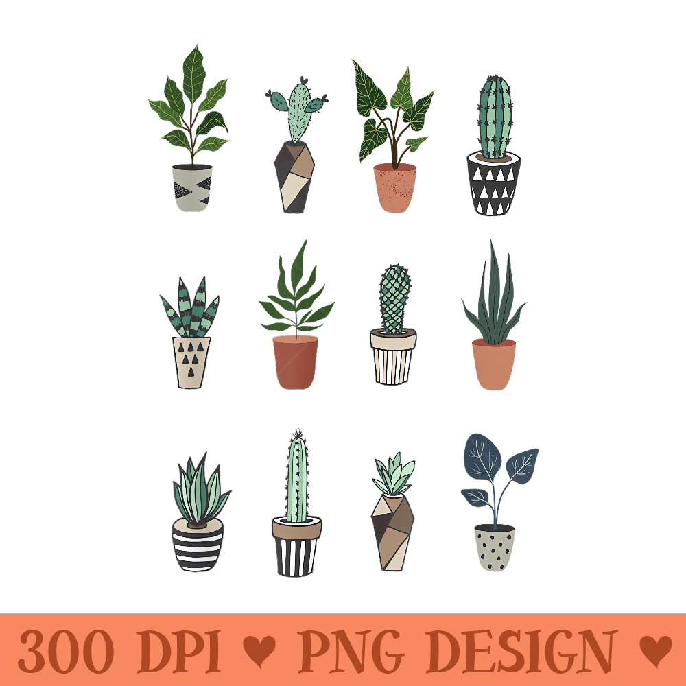 Succulent Cactus Plant Lover Leaf - Clipart PNG | Inspire Uplift