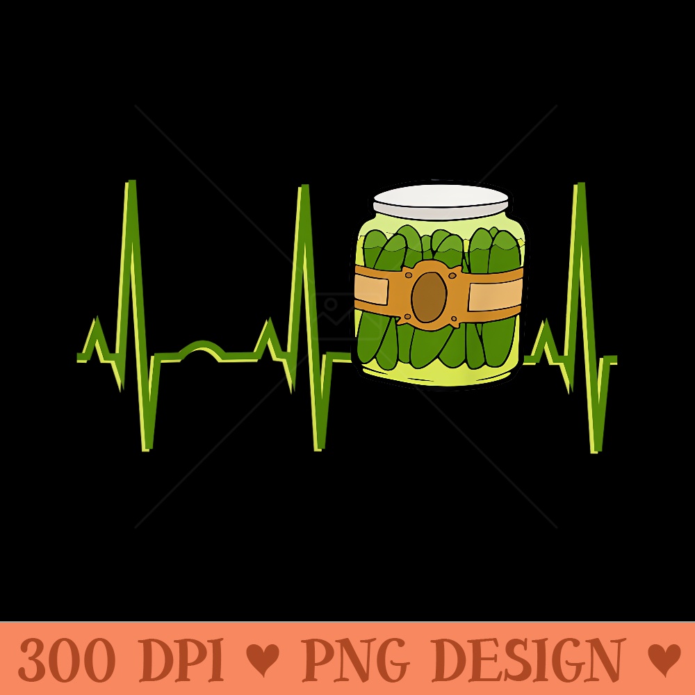 Funny Pickle Heart in a Pickle Jar - PNG Clipart | Inspire Uplift