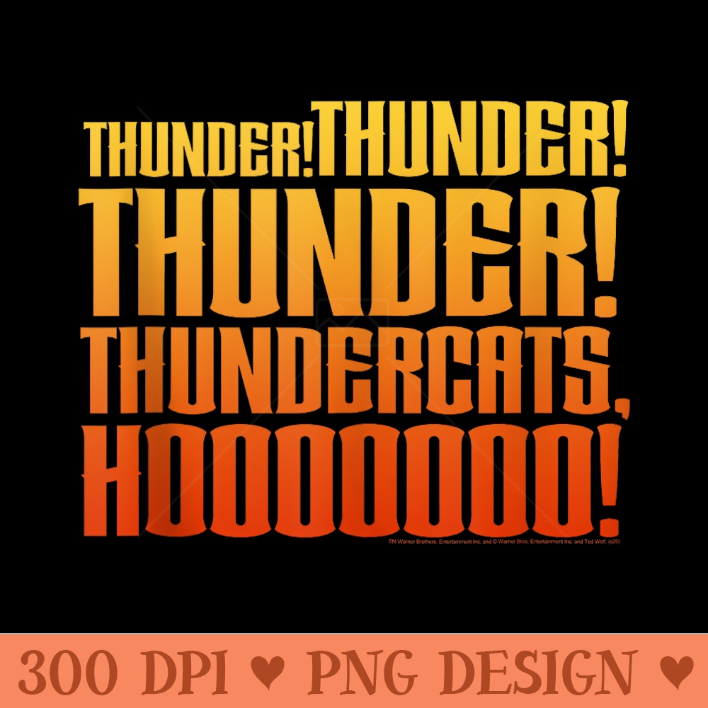 ThunderCats Thunder Thunder ThunderCats Hooooooo - Clipart P | Inspire Uplift