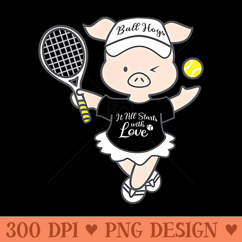 Tennis Ball Hogs - PNG download | Inspire Uplift