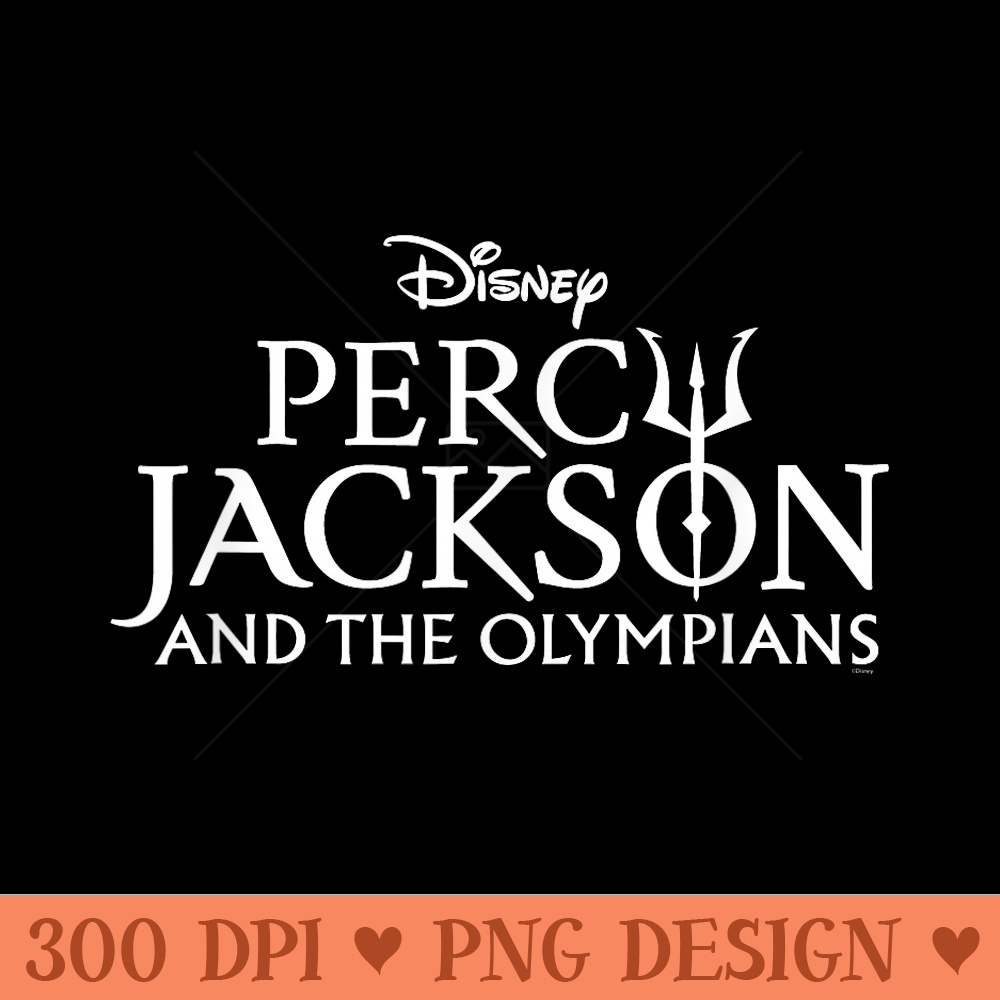 Disney Percy Jackson and the Olympians Series Title Logo - D | Inspire ...