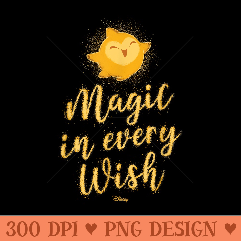 Disney Wish Magic In Every Wish Star - High Quality PNG Clip | Inspire ...