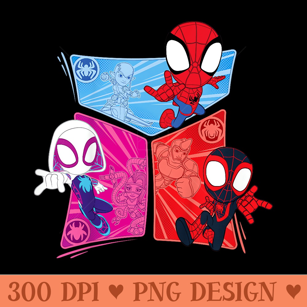 Marvel Spidey and His Amazing Friends Heroes and Foes - Uniq | Inspire ...