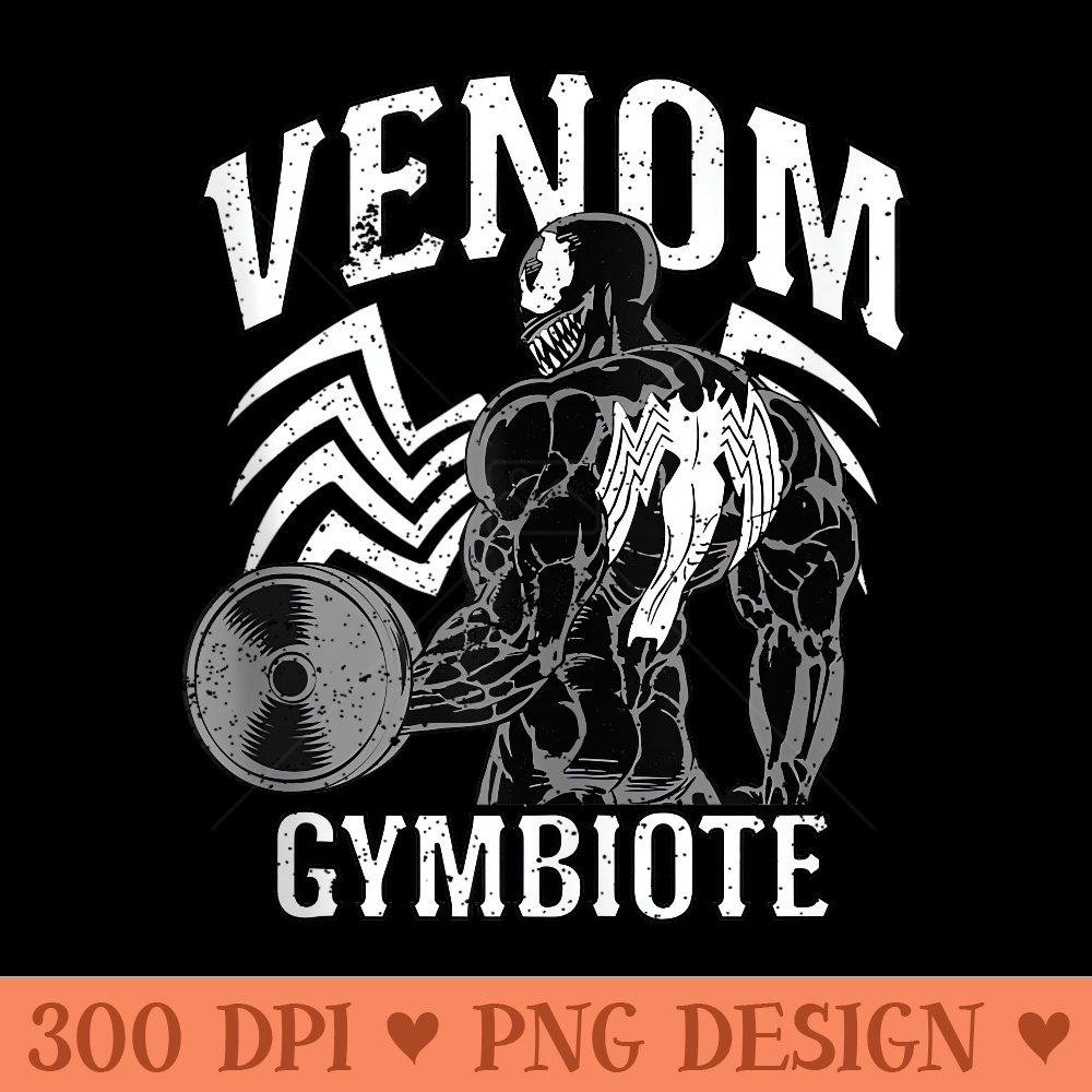 Marvel Venom Gymbiote Workout - High Quality PNG Clipart | Inspire Uplift