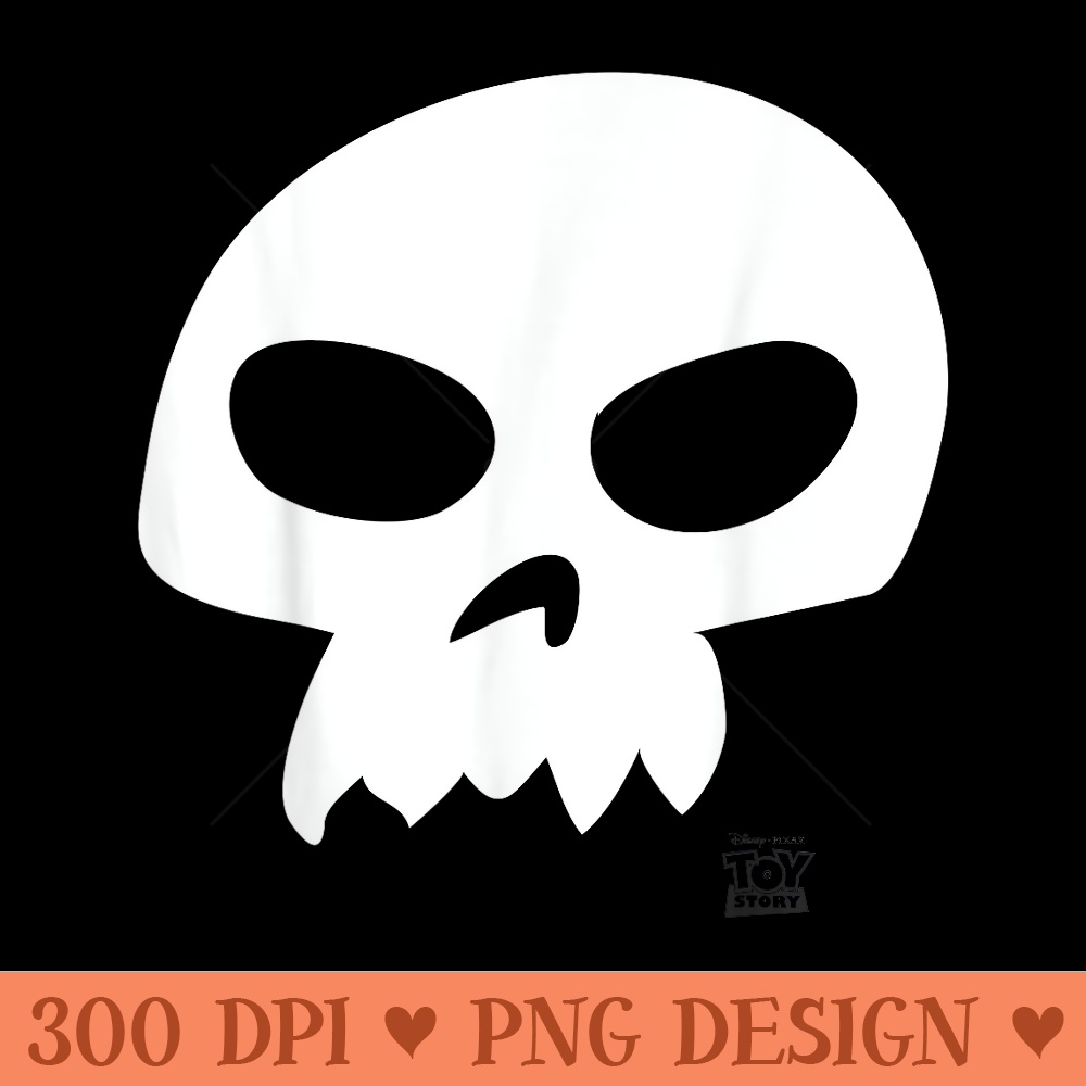 Disney Pixar Toy Story Halloween Sid Skull Logo - High Quali | Inspire ...