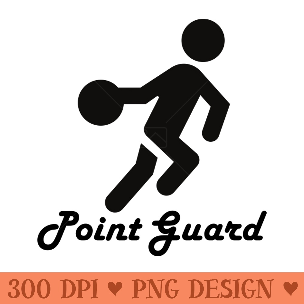 Point Guard Stick Figure Style - Transparent PNG Resource | Inspire Uplift