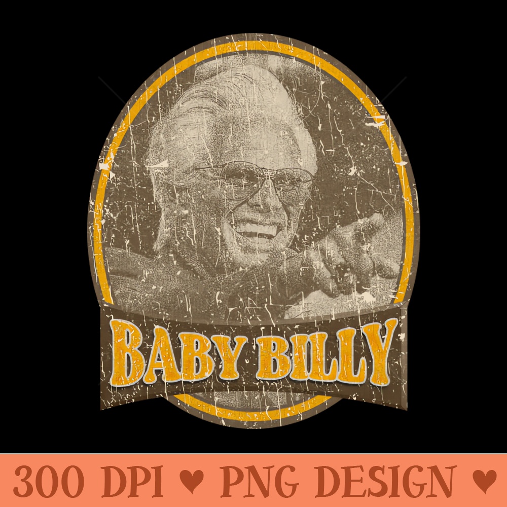 BABY BILLY - High Resolution PNG Artwork | Inspire Uplift