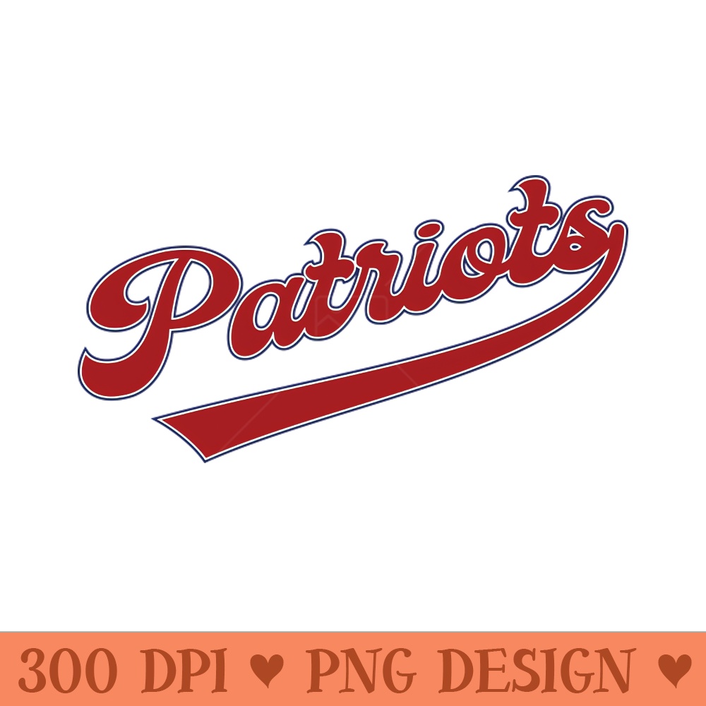 Patriots - Transparent PNG Artwork | Inspire Uplift
