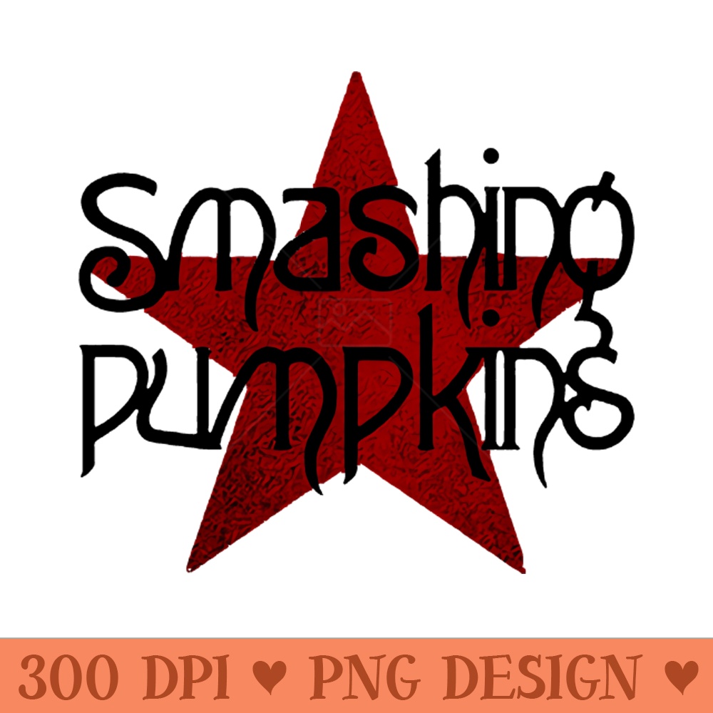 Vintage smashing pumkins - Transparent PNG Mockup | Inspire Uplift