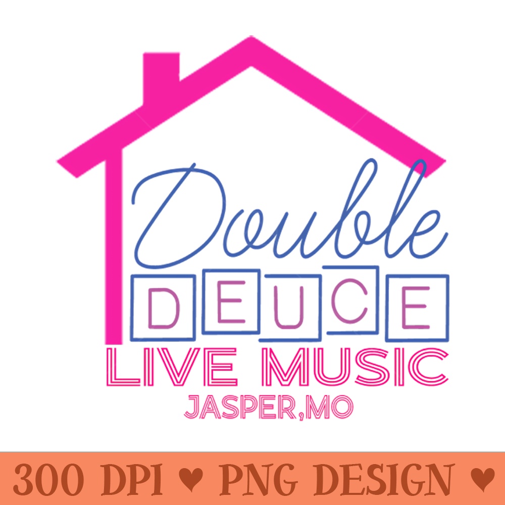 Vintage Double Deuce - Transparent PNG Clipart | Inspire Uplift